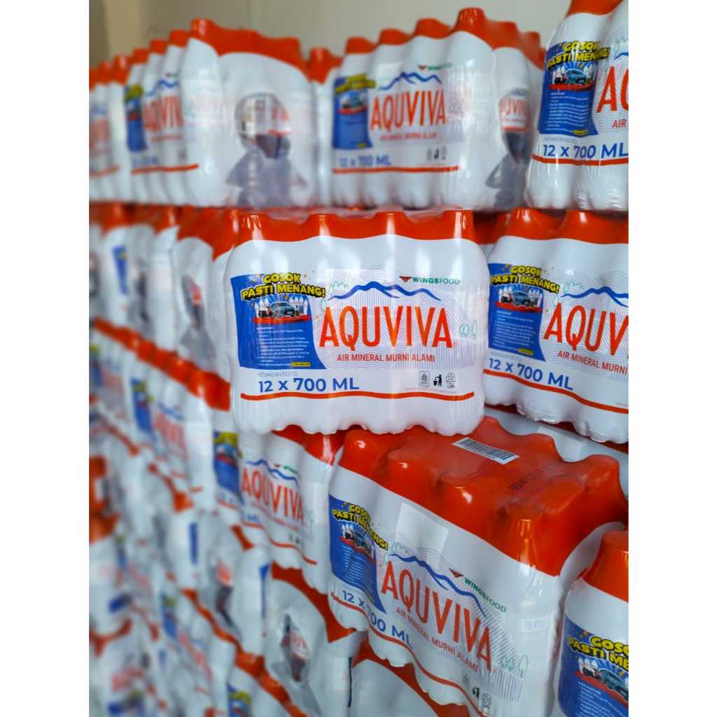 Jual Air Mineral AQUAVIVA isi 12 Botol 700ml per Karton | Shopee Indonesia