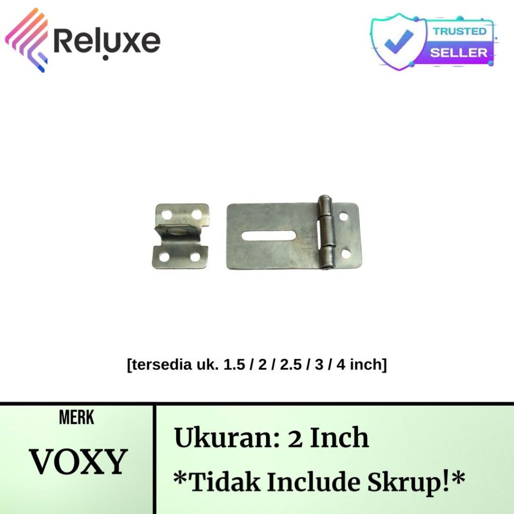 Jual VOXY Overval Plat / Cantolan Gembok Tebal Galvanis Ukuran 2 Inch ...