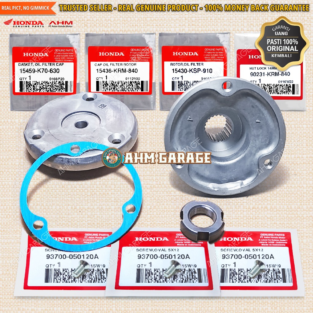 Jual Rotor Filter Oli VERZA 150 Corong Oli CB150 VERZA Rotor VERSA ...