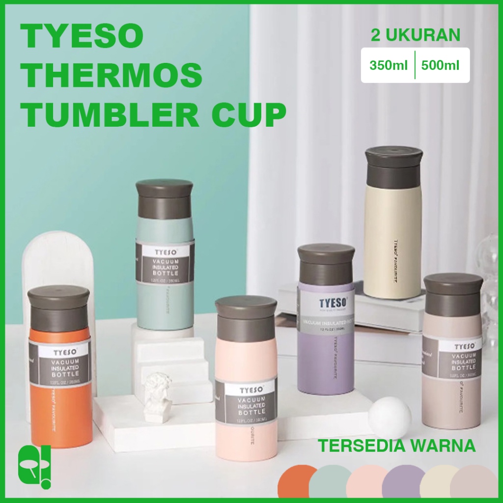 Jual TYESO TS-8730B is 500ml Tumbler Botol Minum Air Thermos Portable ...