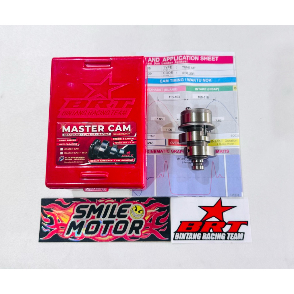 Jual Master Cam BRT Noken as MX King Jupiter MX Vixion NVL NVA R15 V2 | Shopee Indonesia