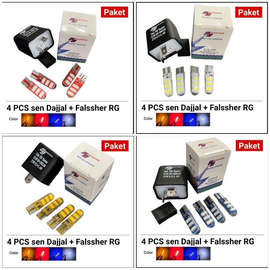 Jual LAMPU SEN LED JELLY T10 / LAMPU SENJA LED T10 LAMPU SEIN JELY ...