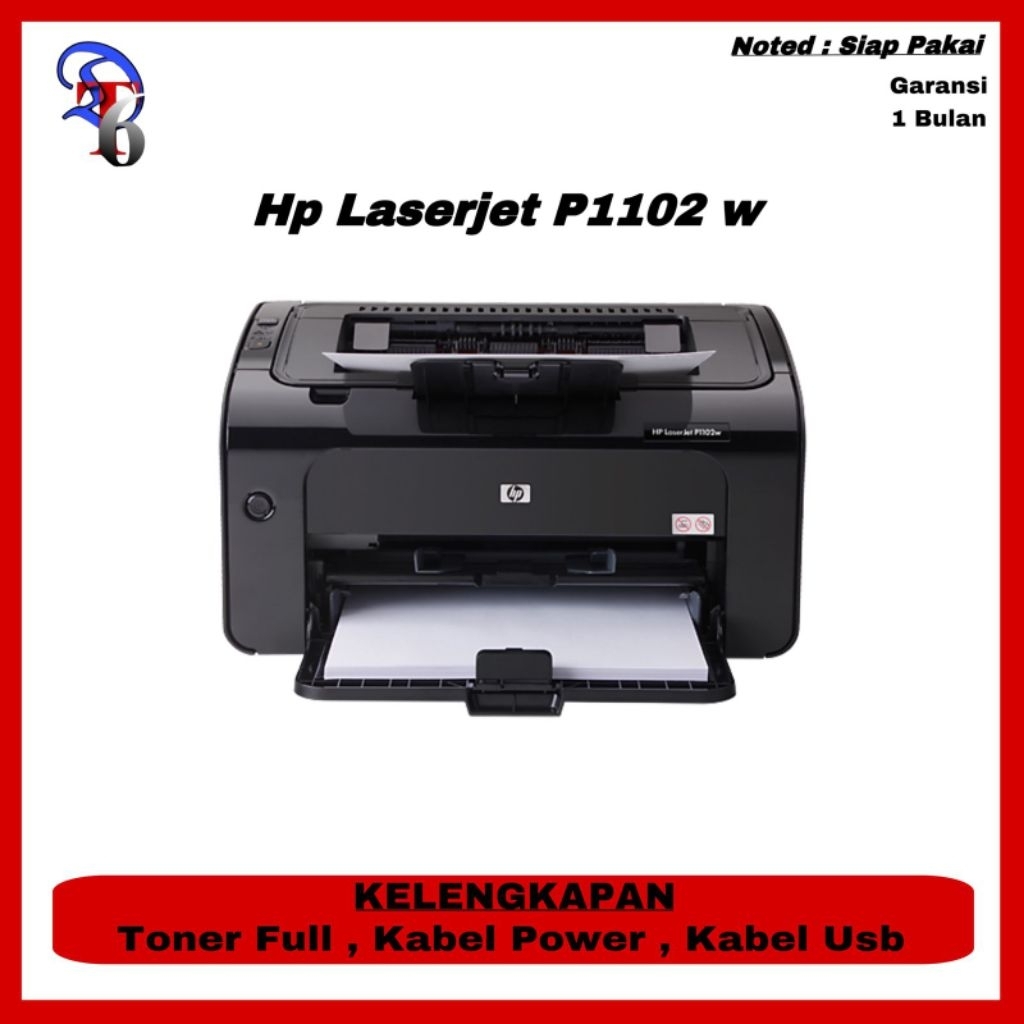 Jual printer hp laserjet 1102w second bergaransi | Shopee Indonesia