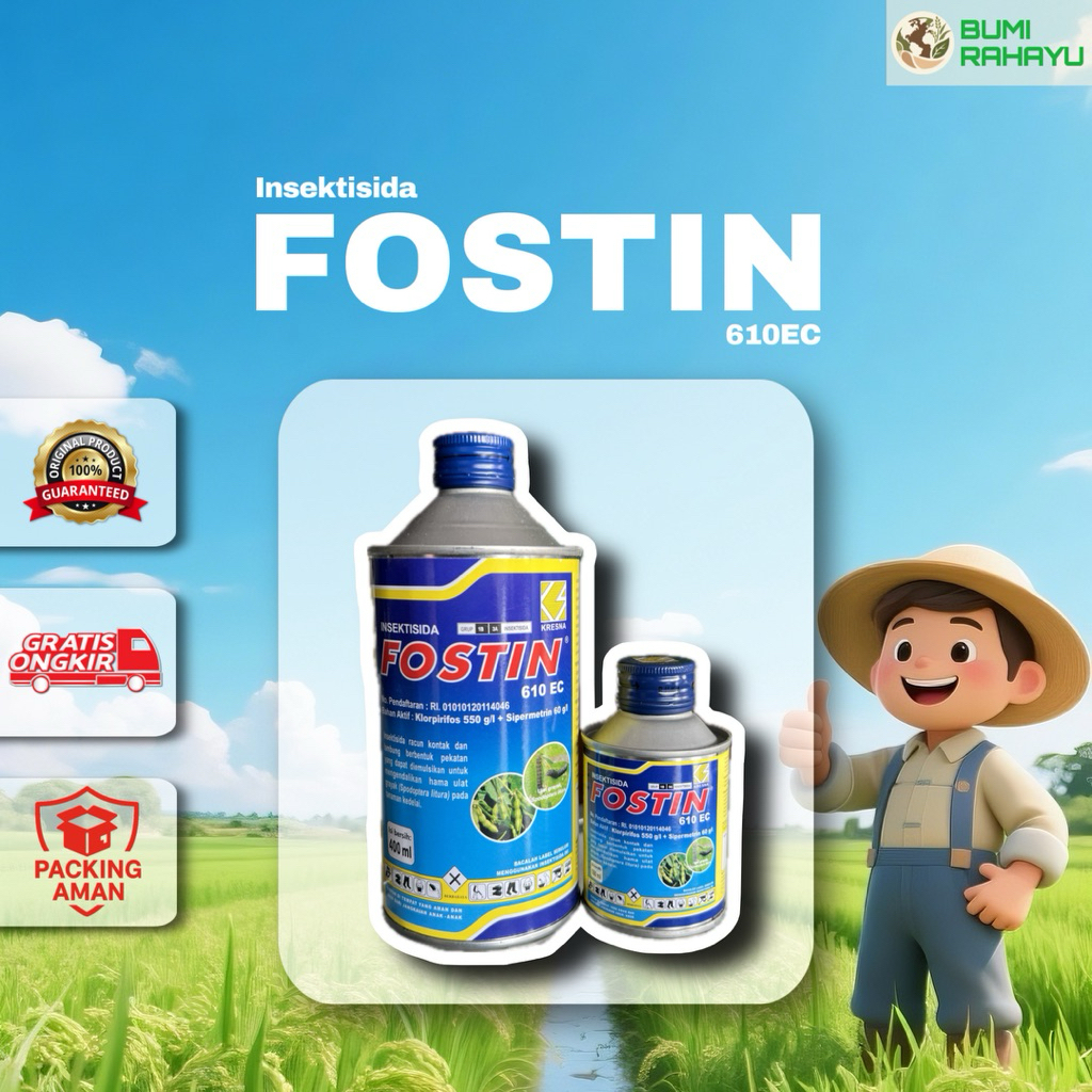 Jual Insektisida Fostin 610EC – Ampuh Atasi Ulat, Walang Sangit & Hama ...