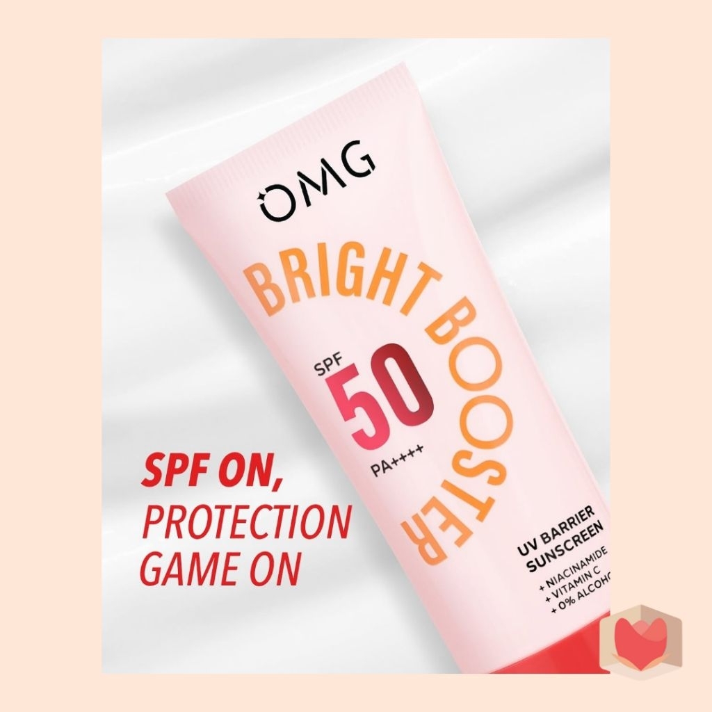 Jual OMG Bright Booster Sunscreen SPF 50 PA++++ | Shopee Indonesia