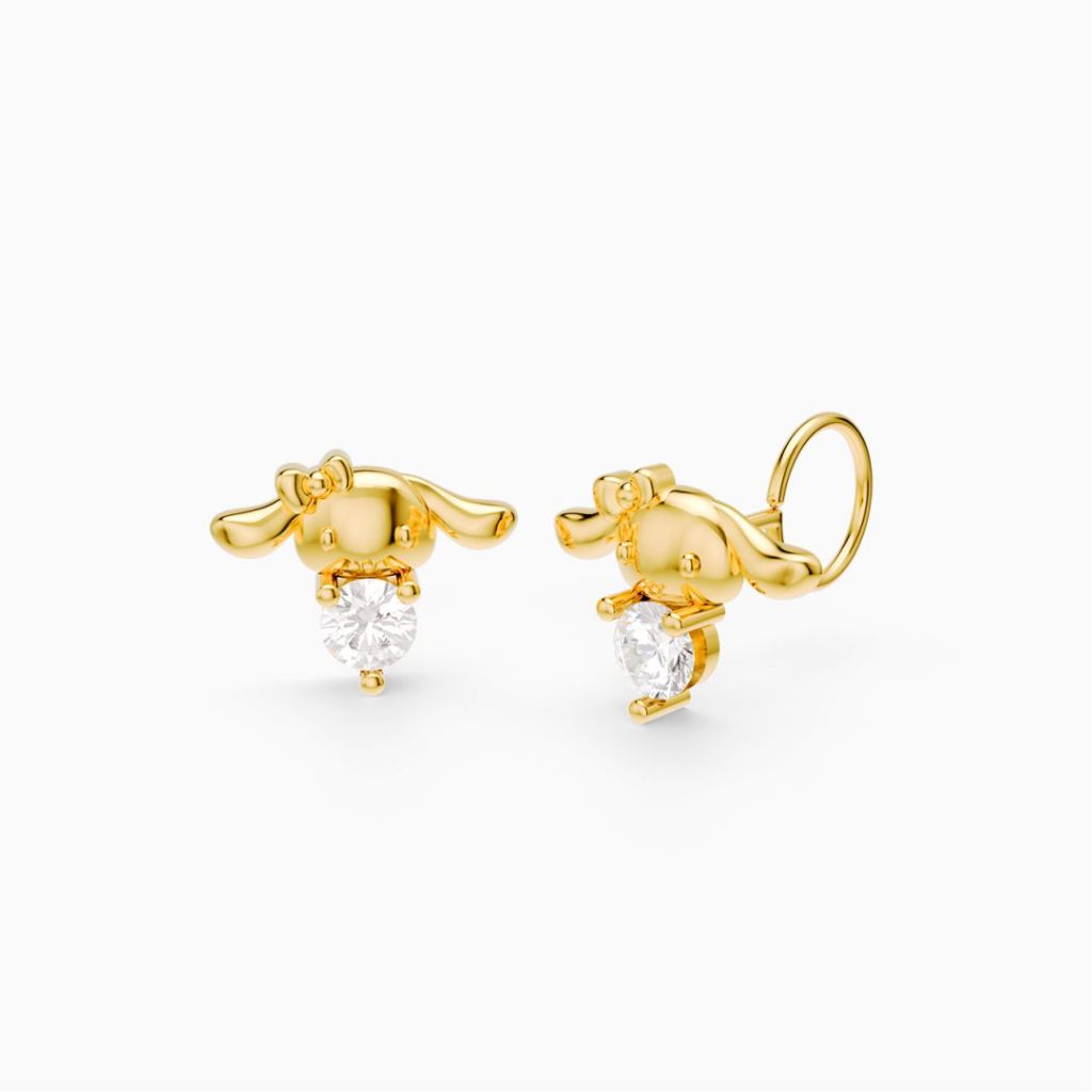 Jual LITTLETHINGSHEWEAR - Anting Emas Anak CLAIRE - Anting Toge Anting ...