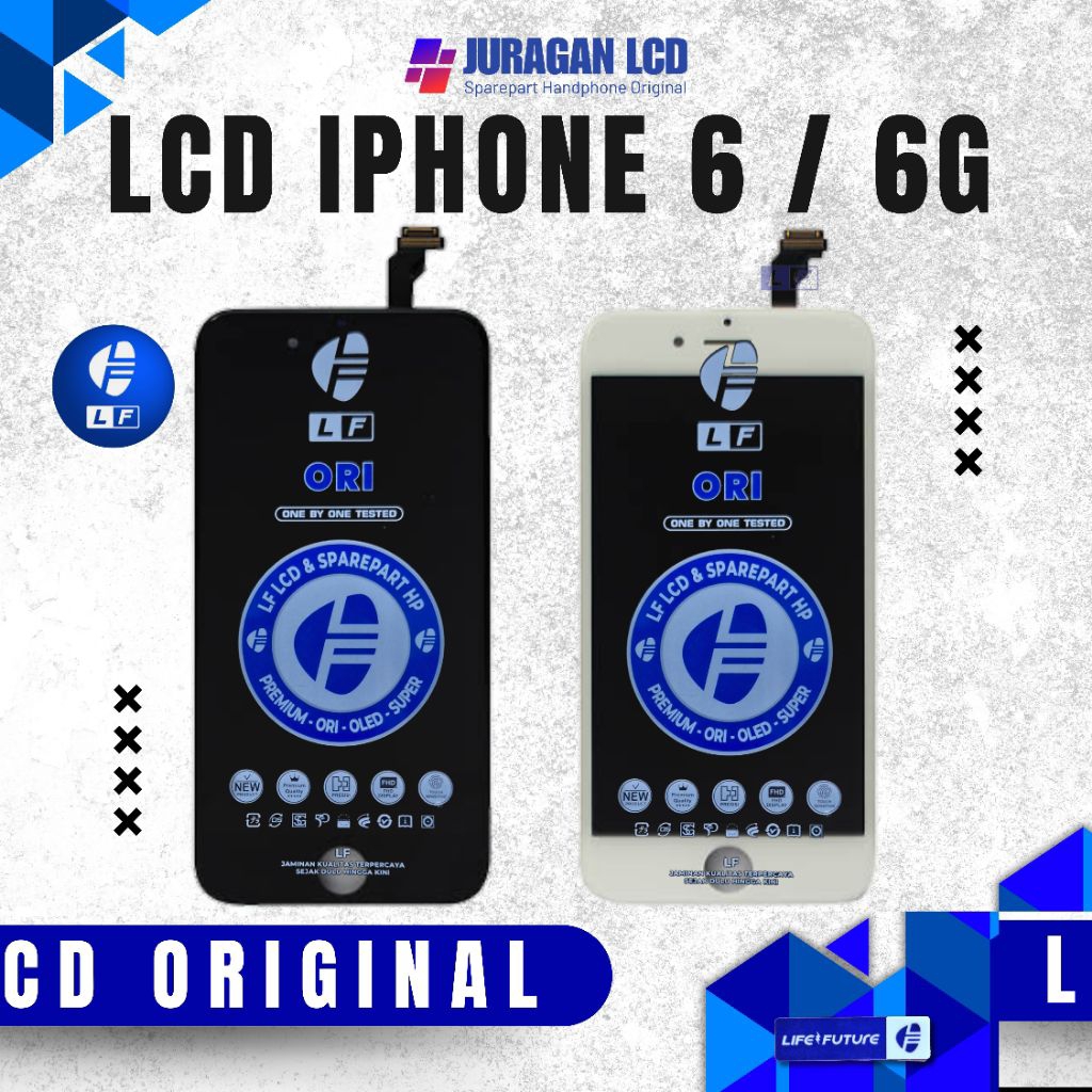 Jual Lcd IPhone 6 / 6G Original Fullset Touchscreen Life Future ...