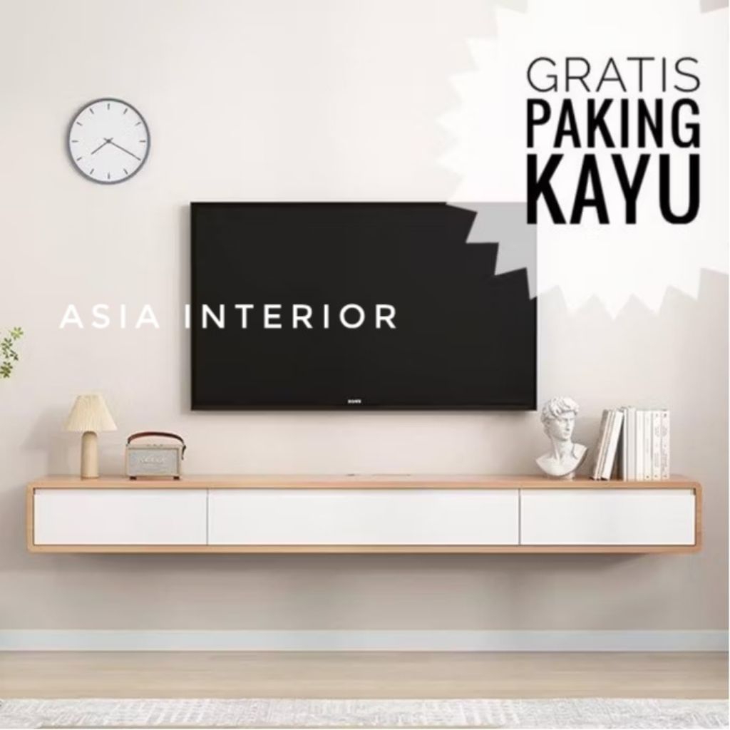 Jual Meja tv gantung Meja Tv minimalis Meja tv Melayang | Shopee Indonesia