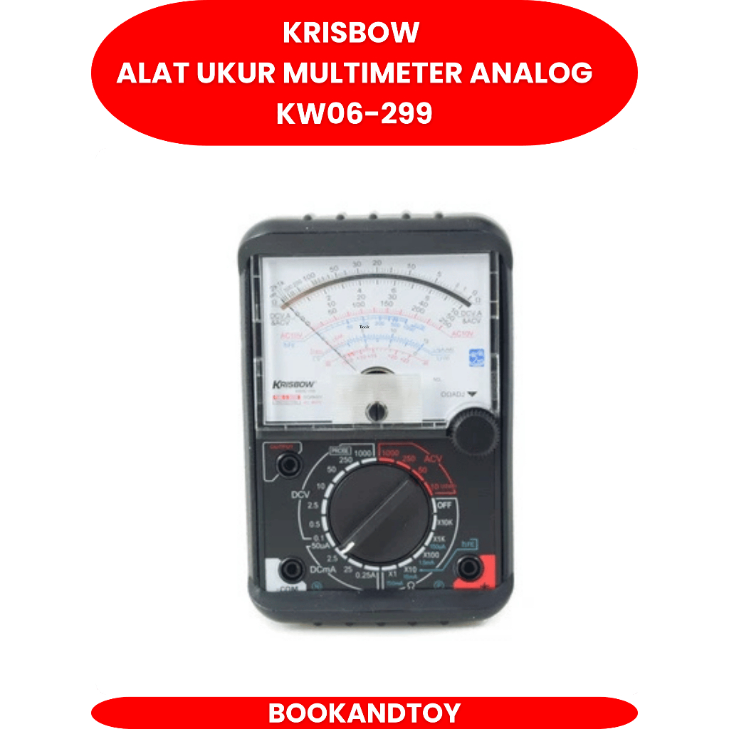 Jual Krisbow Alat Ukur Multimeter Analog Kw06-299 | Shopee Indonesia
