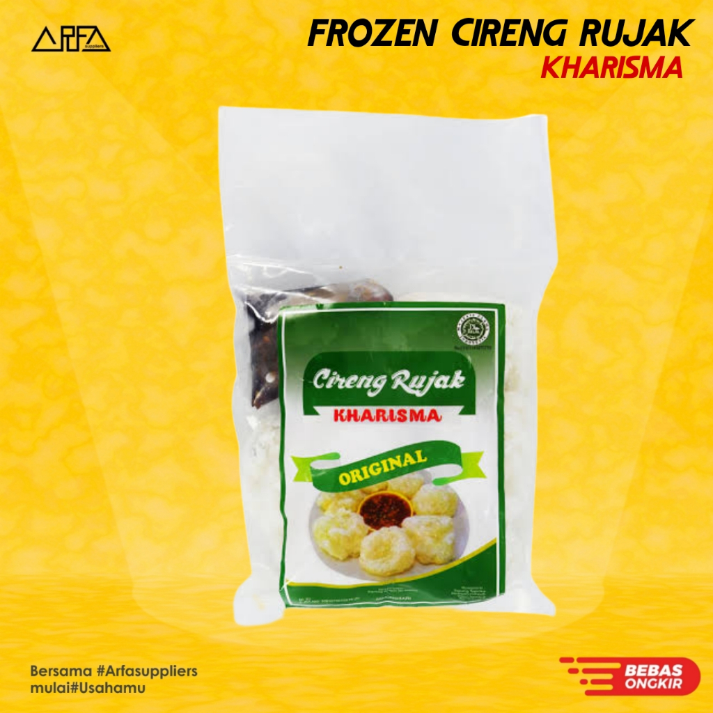 Jual Cireng Rujak Kharisma Original Flavor with 20 Pcs and Free Rujak ...