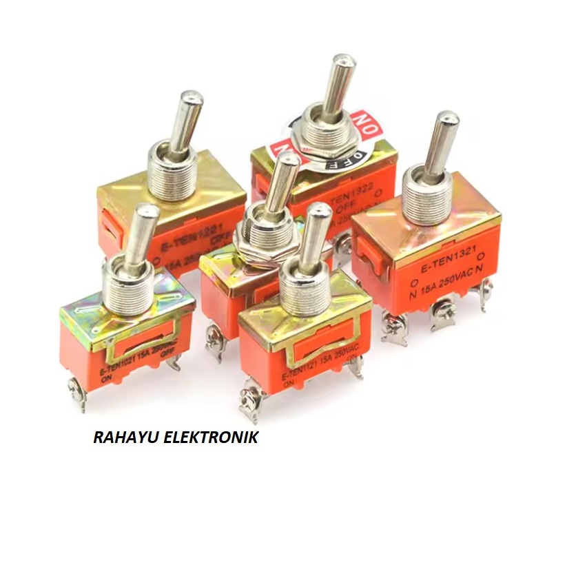 Jual SAKLAR TOGGLE BESAR ORANGE 15A 1021 1121 1122 1231 1321 1322 ...