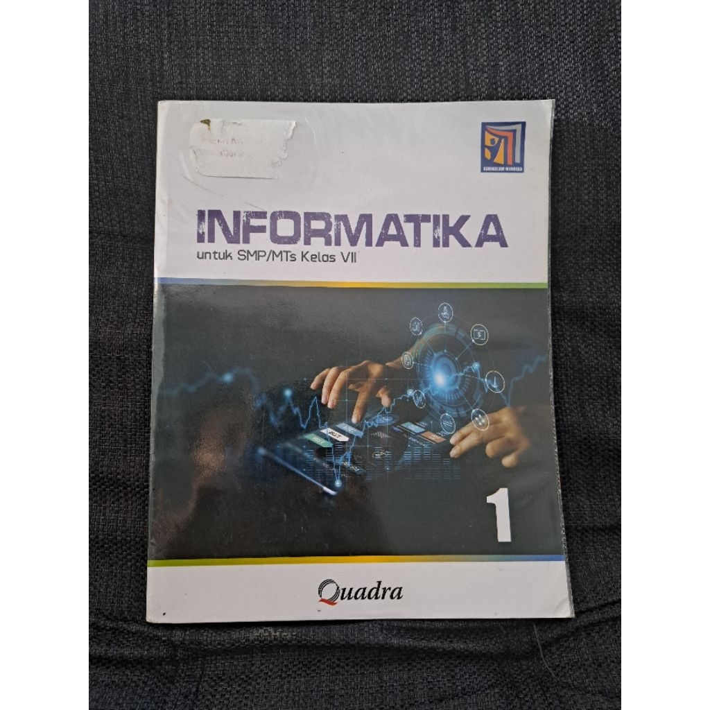 Jual Buku Informatika SMP/MTS kelas 7 / VII Kurikulum merdeka (preloved) | Shopee Indonesia