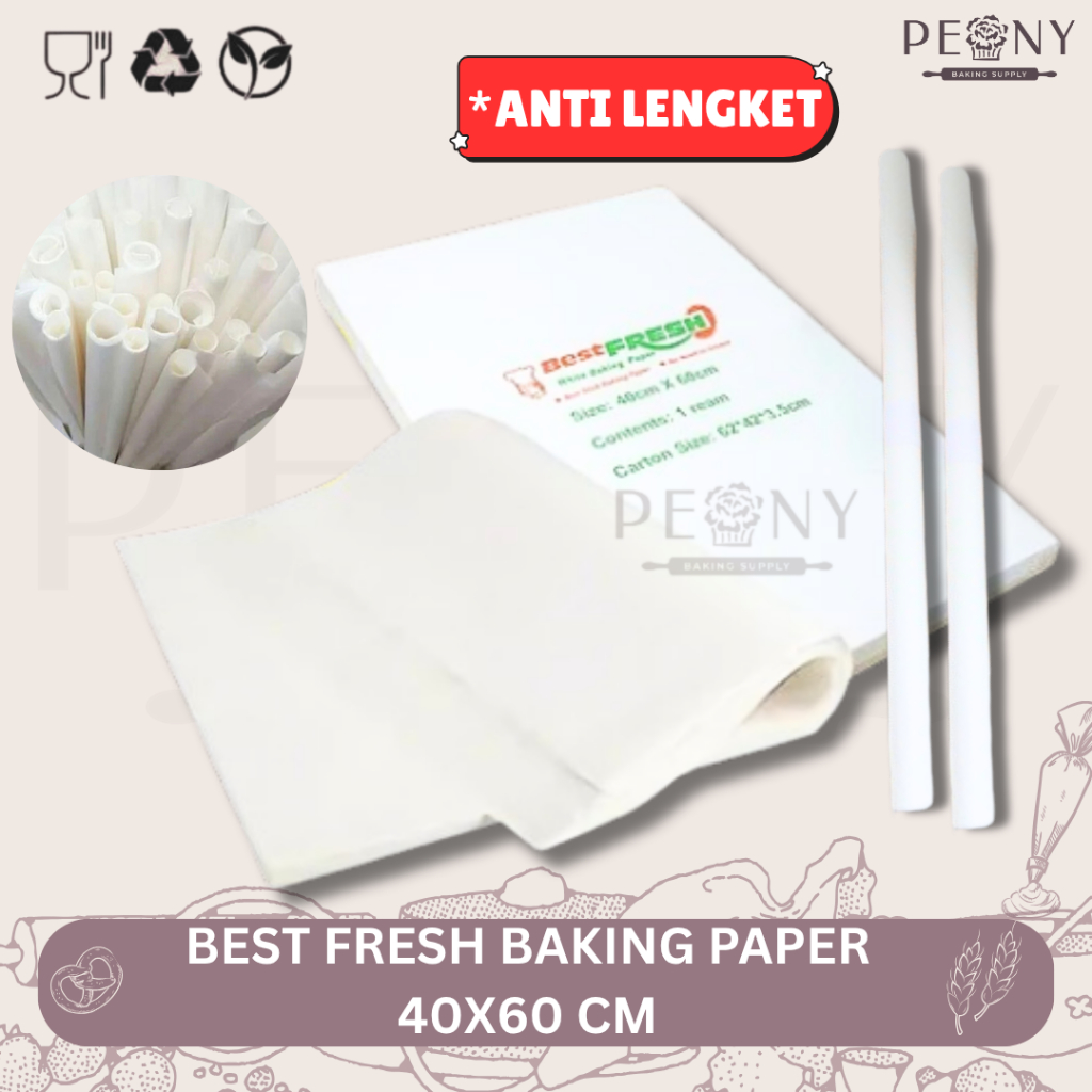 Jual BEST FRESH BAKING PAPER 40X60 CM | Shopee Indonesia