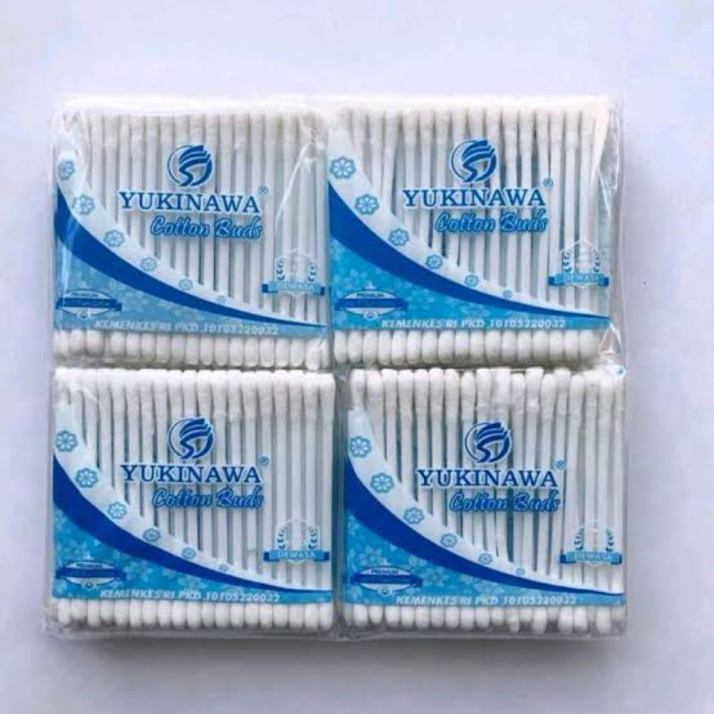 Jual 1 Pack / plastik isi 12 Cotton bud YUKINAWA | Shopee Indonesia