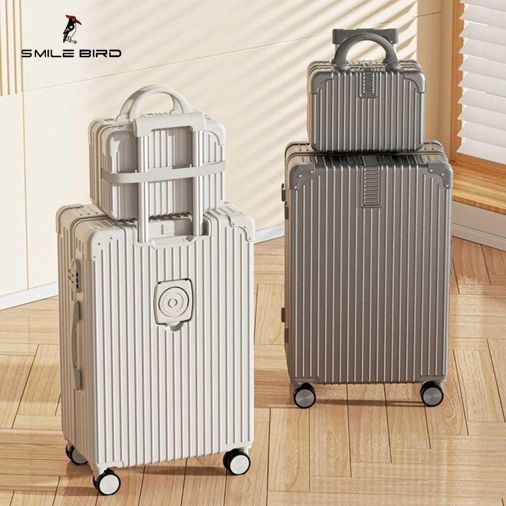 Jual Smile Bird koper kabin USB charger Wanita 20 inch Kapasitas besa ...