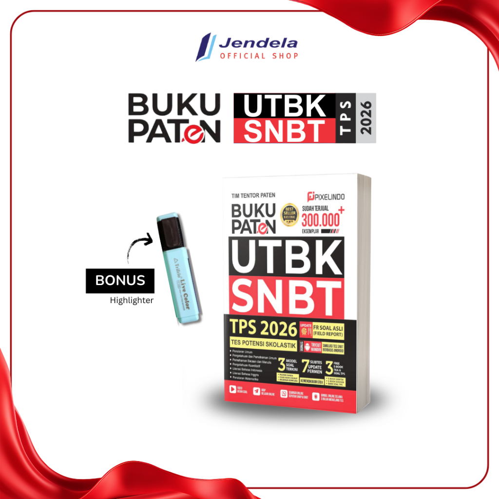 Jual Buku Paten SNBT 2026 & 2025 Buku UTBK SNBT TPS 2026 2025 Lengkap Softcover Plus Update Soal ...