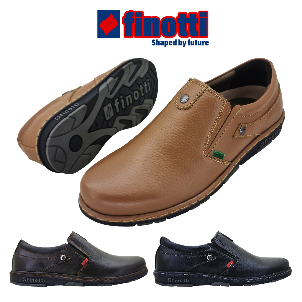 Jual Sepatu kulit asli - Pantofel Finotti UM 07 | Shopee Indonesia