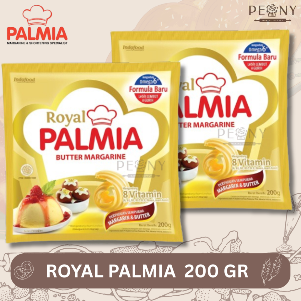 Jual ROYAL PALMIA MARGARIN DAN BUTTER SACHET 200 GR | Shopee Indonesia