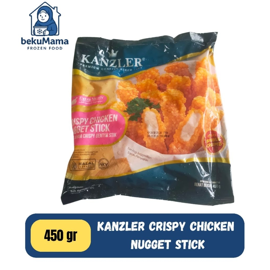 Jual Kanzler crispy chicken nugget stick 450gr | Shopee Indonesia
