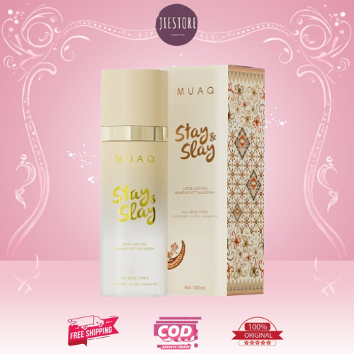 Jual MUAQ STAY & SLAY SETTING SPRAY | Shopee Indonesia