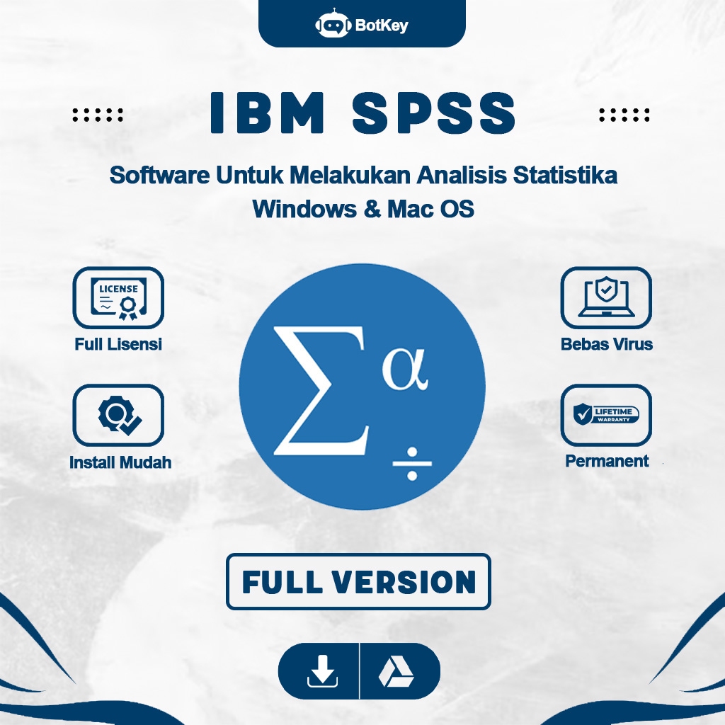 Jual IBM SPSS Statistics 30 / 29 / 28 / 27 / 26 / 25 / 23 / 22 / 20 Full Version Lifetime ...