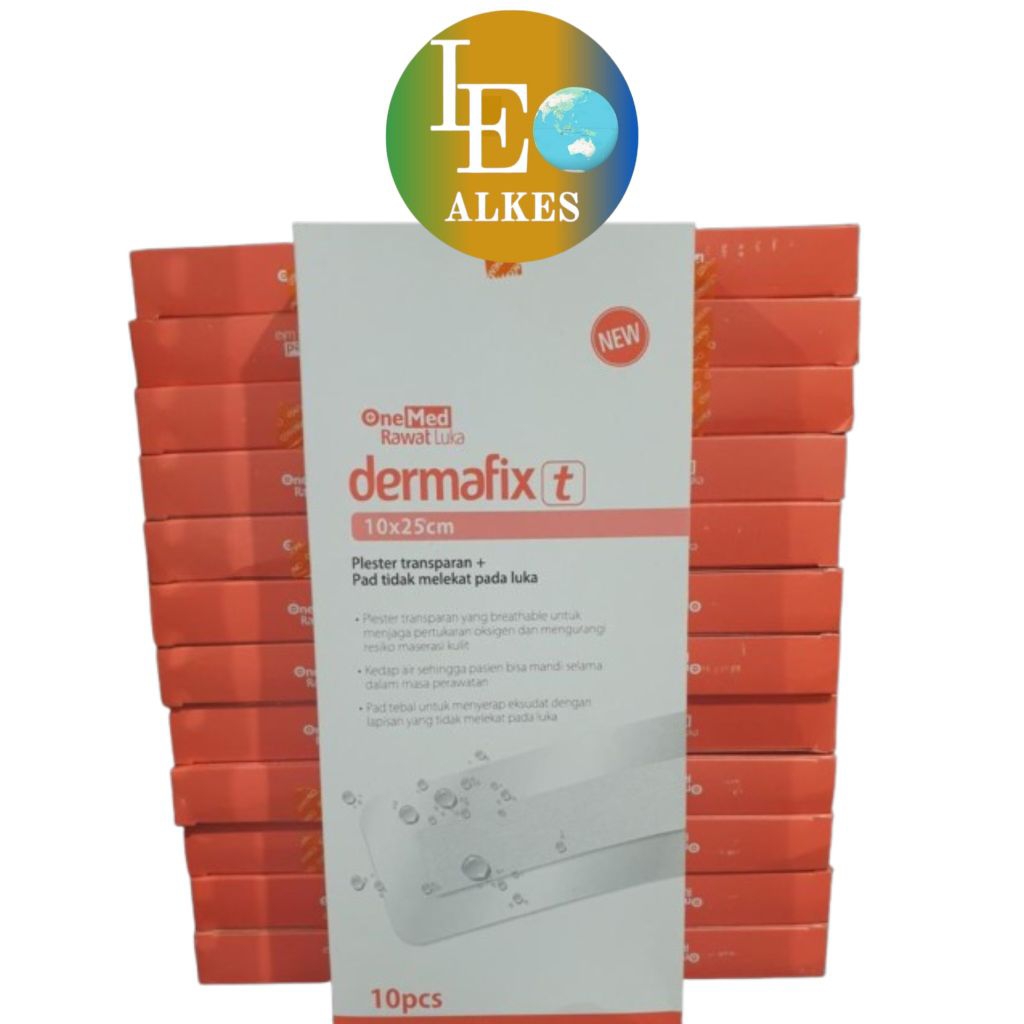 Jual Dermafix 10x25 Transparan Plester Luka Anti Air Dermafix t 10 x 25 ...