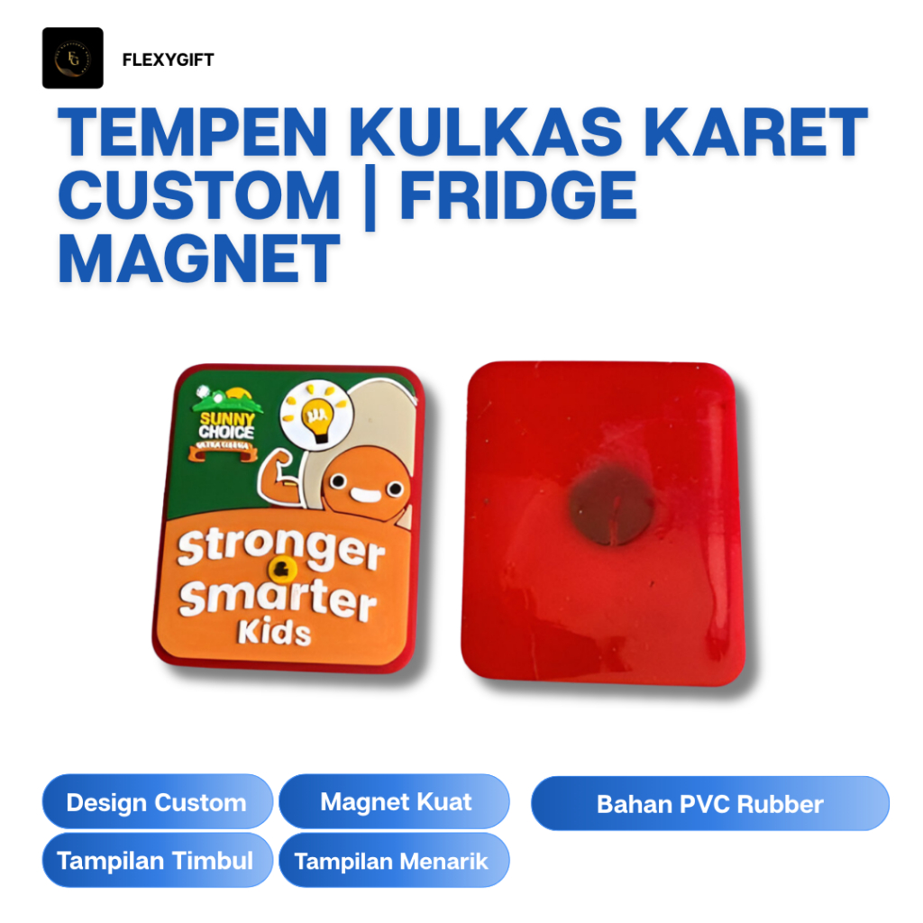 Jual TEMPEN KULKAS KARET CUSTOM | FRIDGE MAGNET RUBBER PVC UNTUK ...