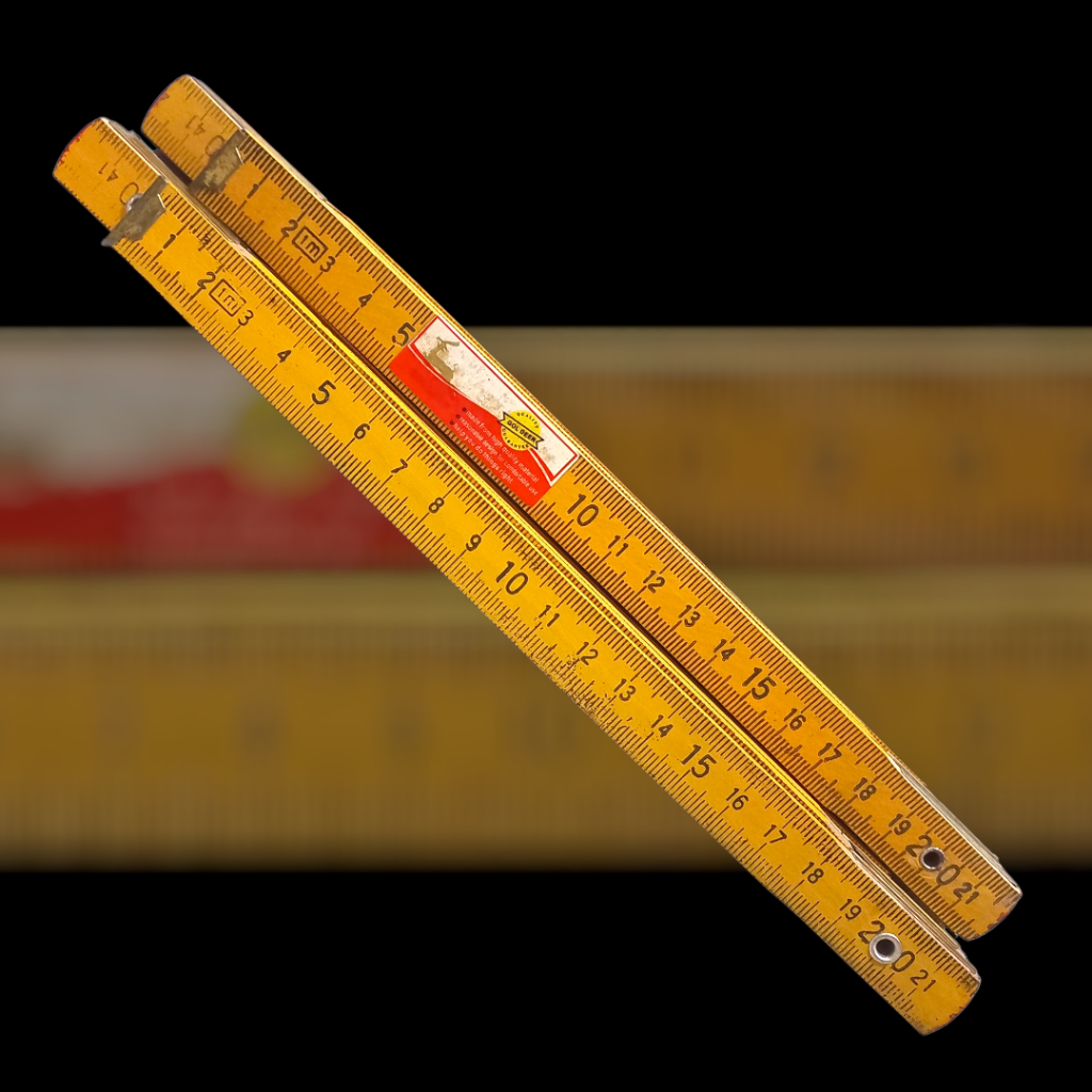 Jual METERAN KAYU LIPAT 1 M GOLDEN DEAR - Meteran Kayu Jadul - Barang ...