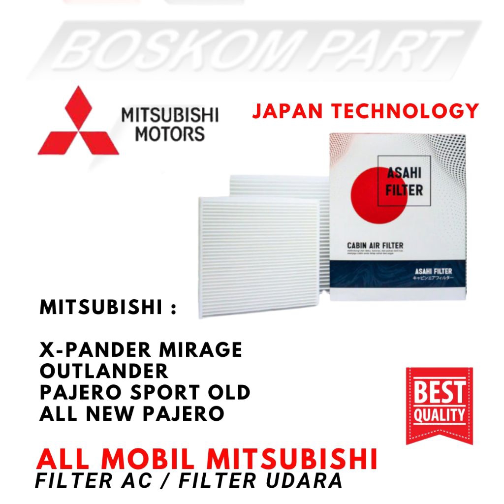 Jual Filter Ac Filter Udara Xpander Mirage Outlander Sport Pajero lama ...