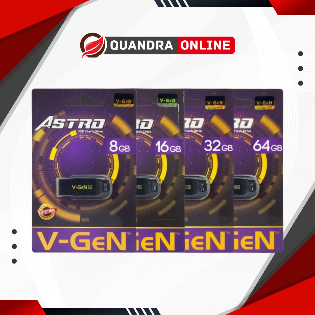 Jual Flashdisk V-GEN ASTRO 8GB 16GB 32GB 64GB VGEN Garansi Resmi ...