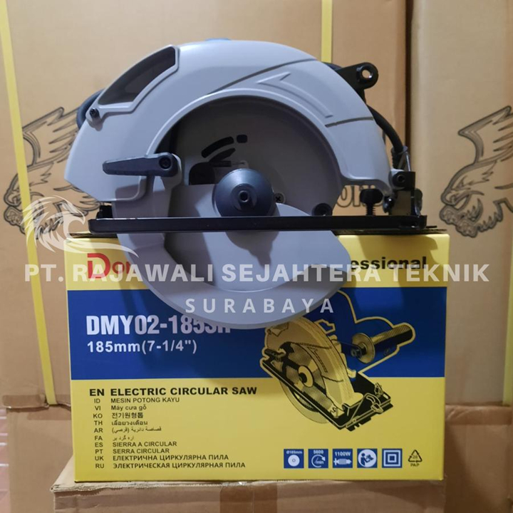 Jual Dong Cheng DMY 02-185 SH Mesin Gergaji Kayu / Circular Saw 7 Inch ...