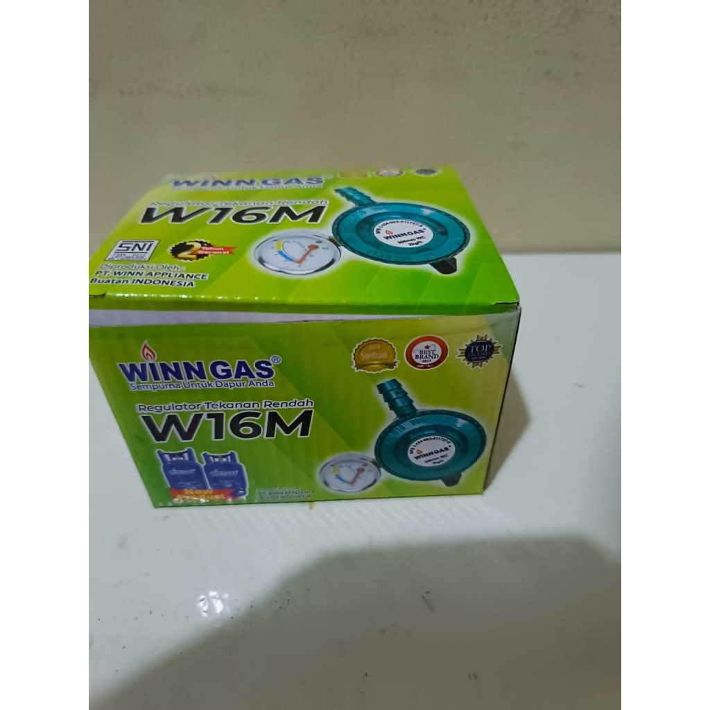 Jual Regulator Winn Gas W 16 M w 28 M- Meteran W 16M w 28 M - Tekanan ...