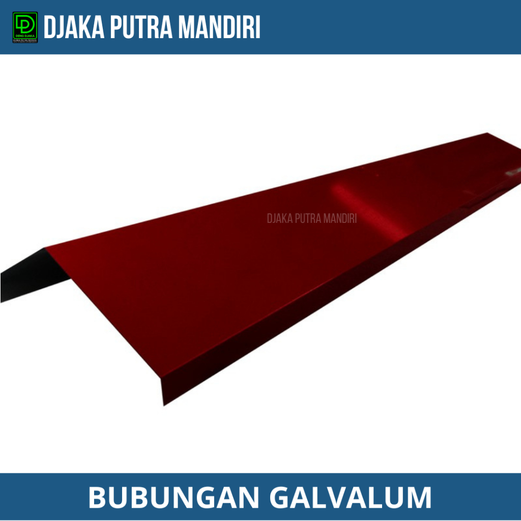 Jual Nok Segitiga Galvalume / Bubungan Atap / Ridge Capping Panjang 3 ...