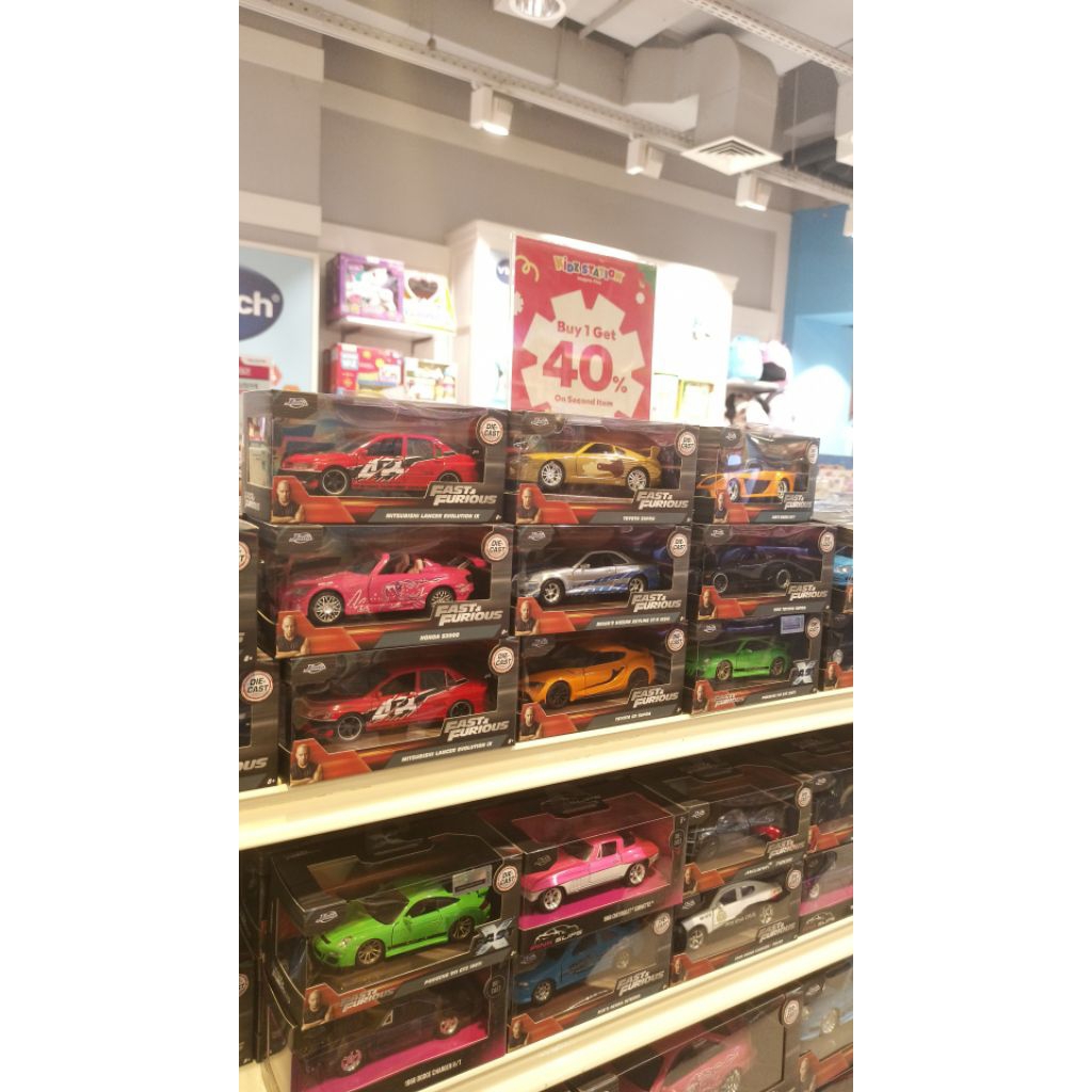 Jual [JASTIP] Diecast Jada Diecast Fast and Furious 1:32 Miniature ...