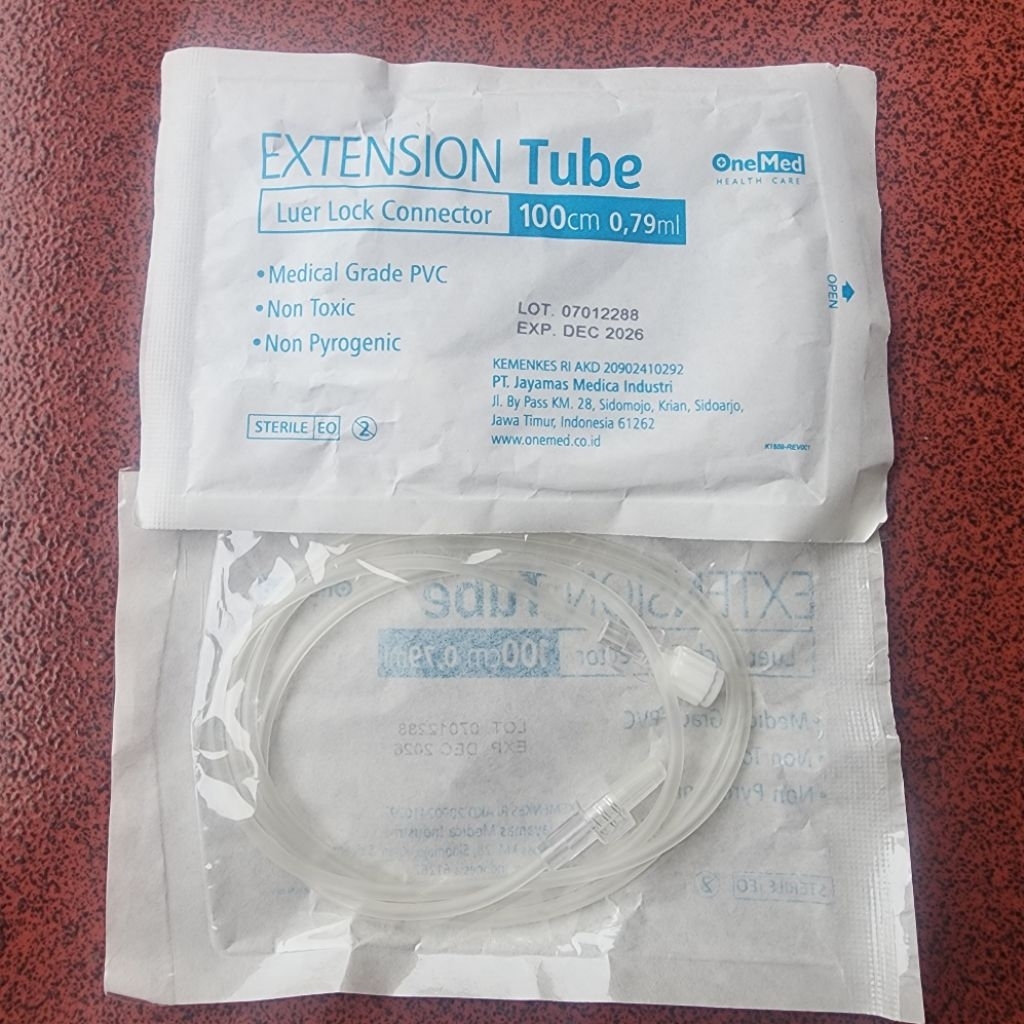 Jual Extension tube one med 100 cm | Shopee Indonesia