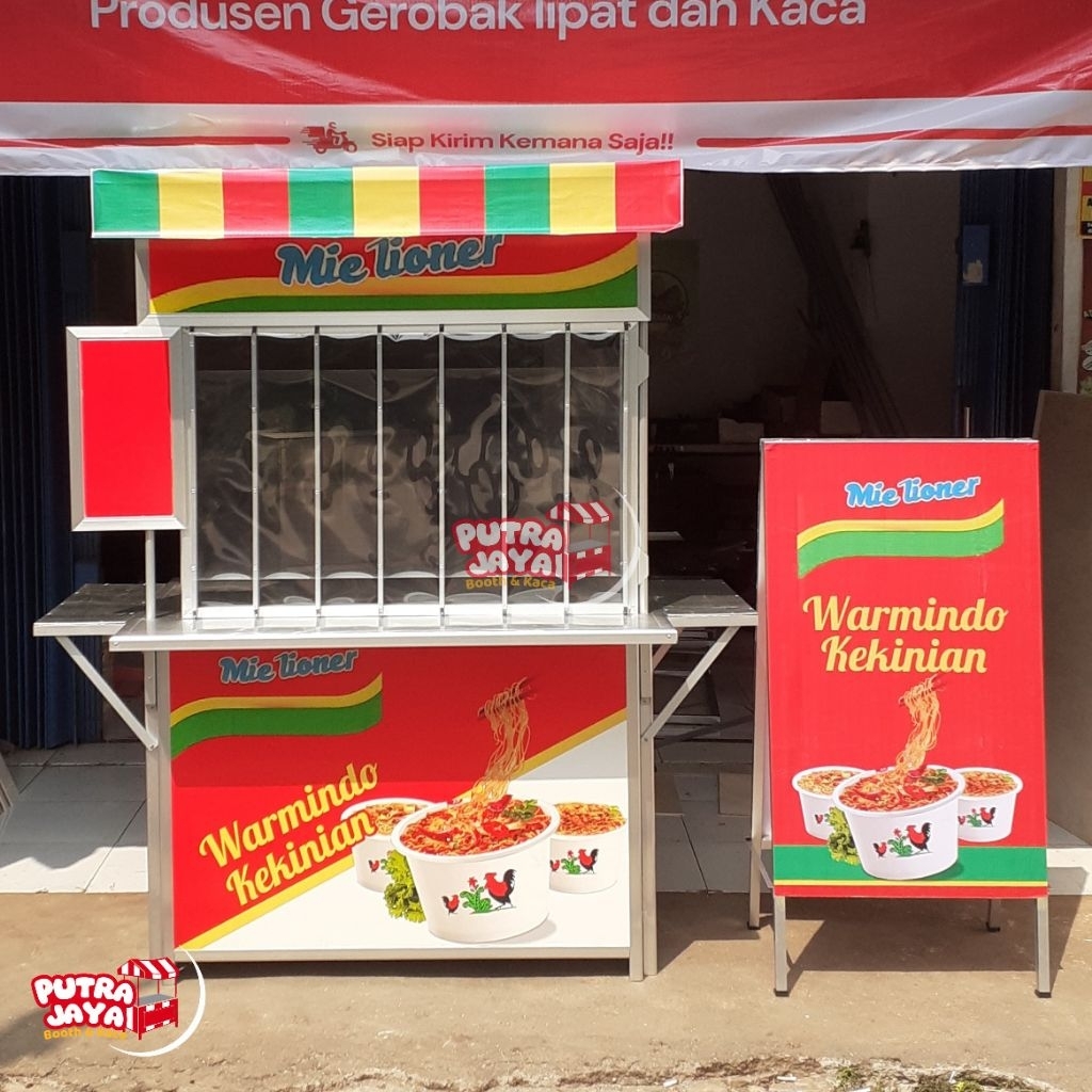 Jual Booth Portable WARMINDO Kekinian Viral Lengkap | Shopee Indonesia
