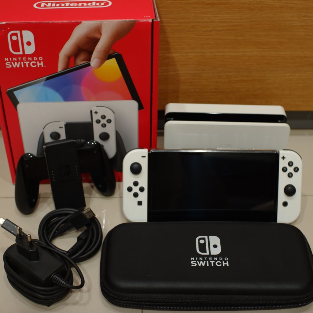 Jual Nintendo Switch OLED Dual Boot CFW OFW 200Gb , not lite v1 v2 fullset | Shopee Indonesia
