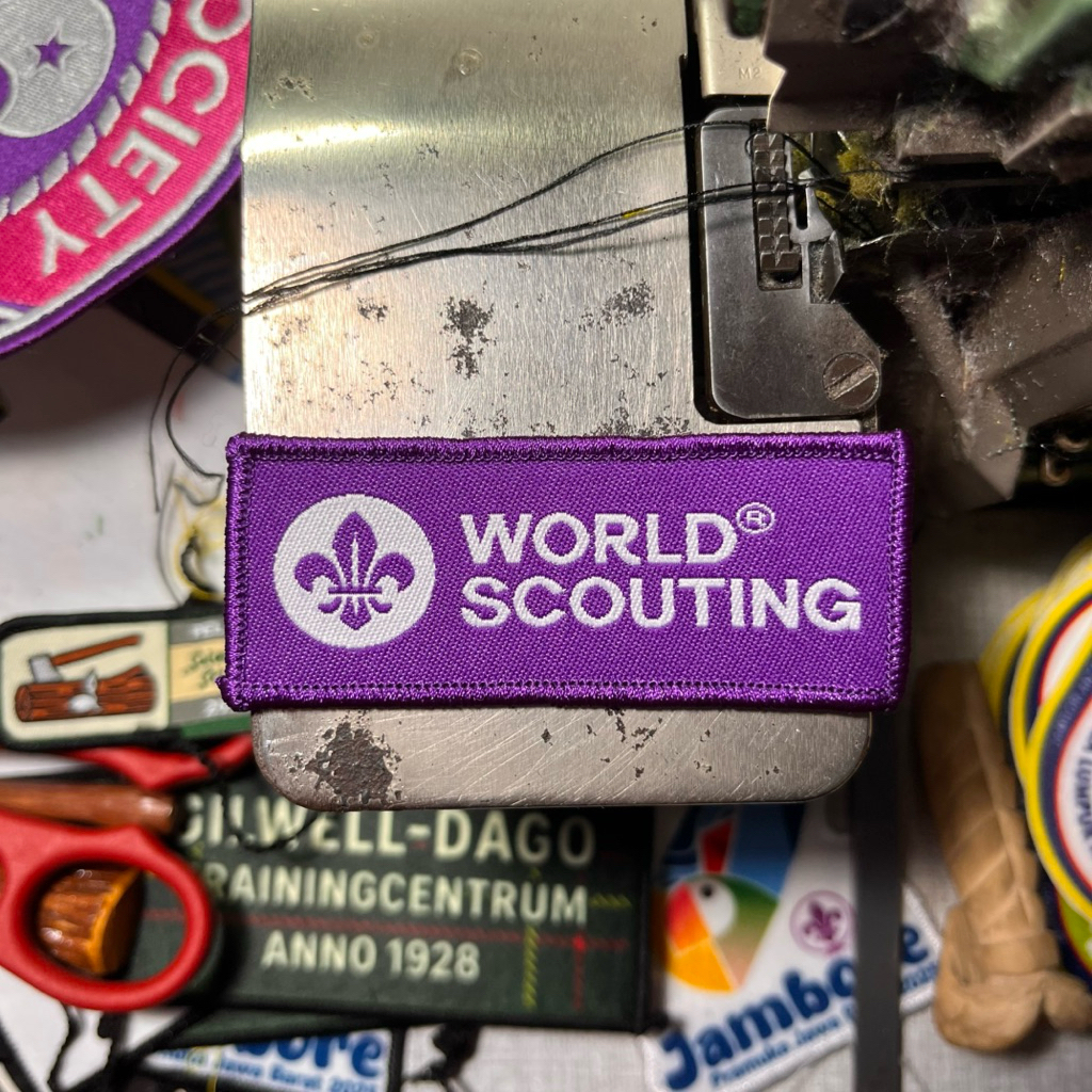 Jual New Wosm Woven World Scouting Merrow 8x3,5 cm | Shopee Indonesia