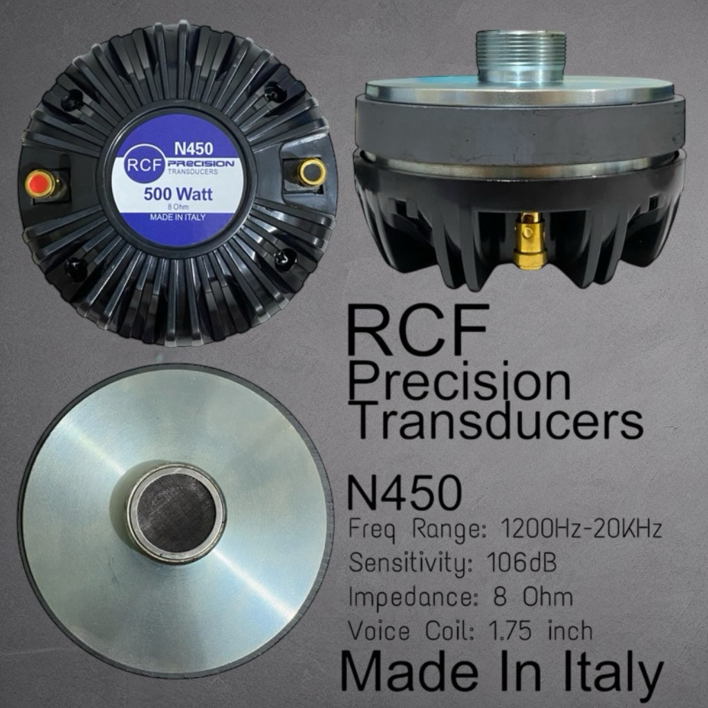 Jual Tweeter RCF N450 N350 N350T N455MK2 N455 MKll Grade A Model Drat ...