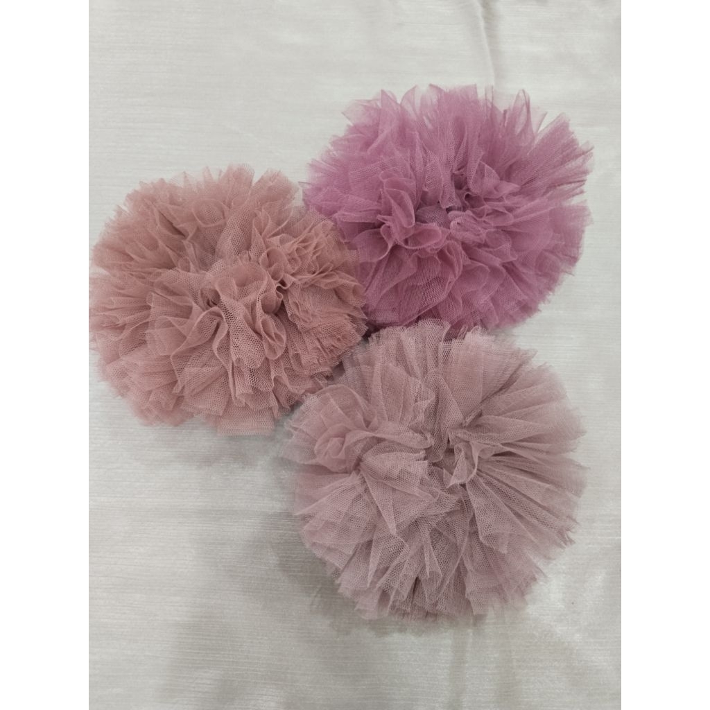 Jual Scrunchie Tile Jumbo/Ikat Rambut Tile Jumbo/Cepol Tile Jumbo/Cepol ...
