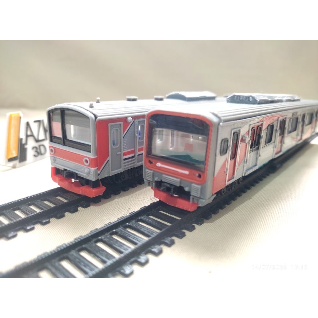 Jual Miniatur KRL Commuter Line Skala HO 1:87 3D Print - Pre order 5-7 ...