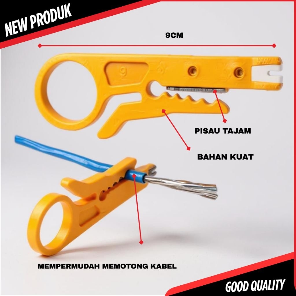 Jual Rotary Wire Stripper Alat Pengupas Kulit Kabel Kupas Kabel ...