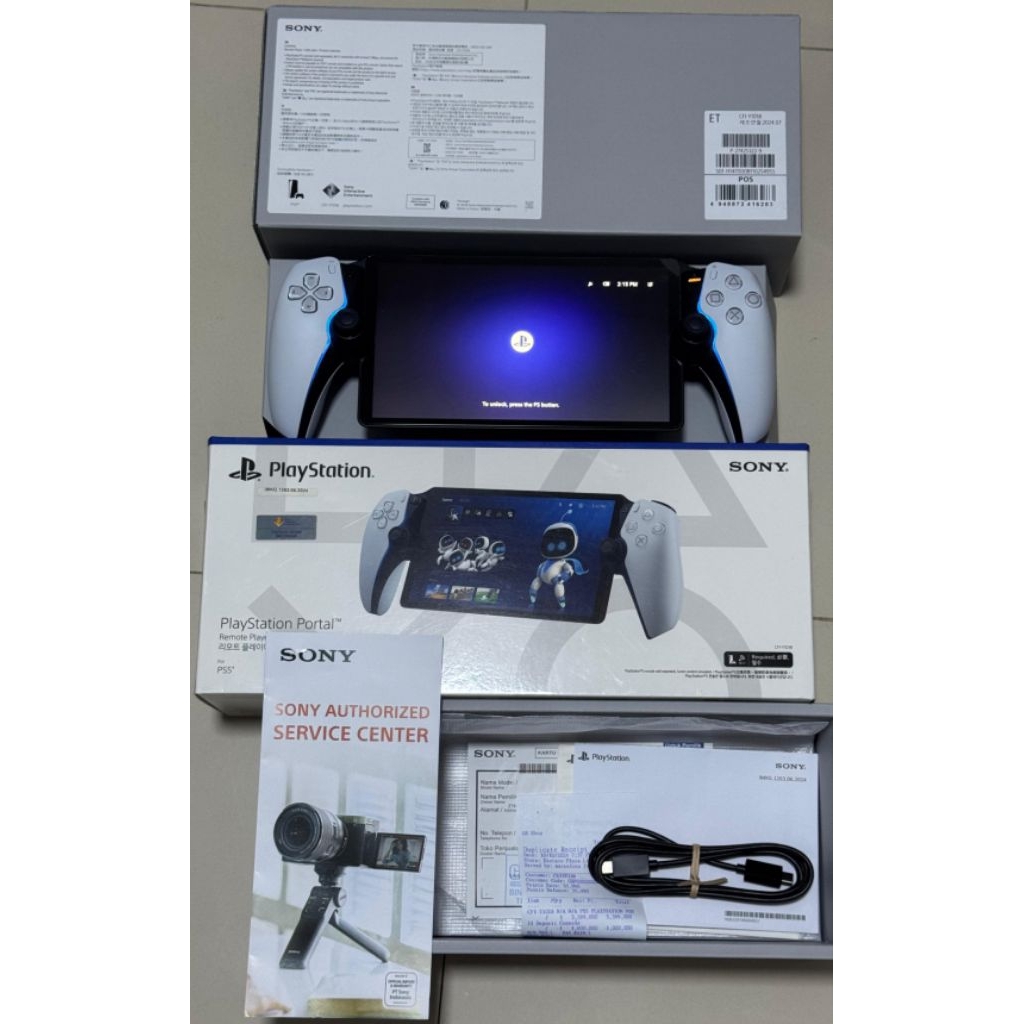 Jual PS Portal Garansi Resmi Indonesia Aktif Putih Bersih Fullset ...