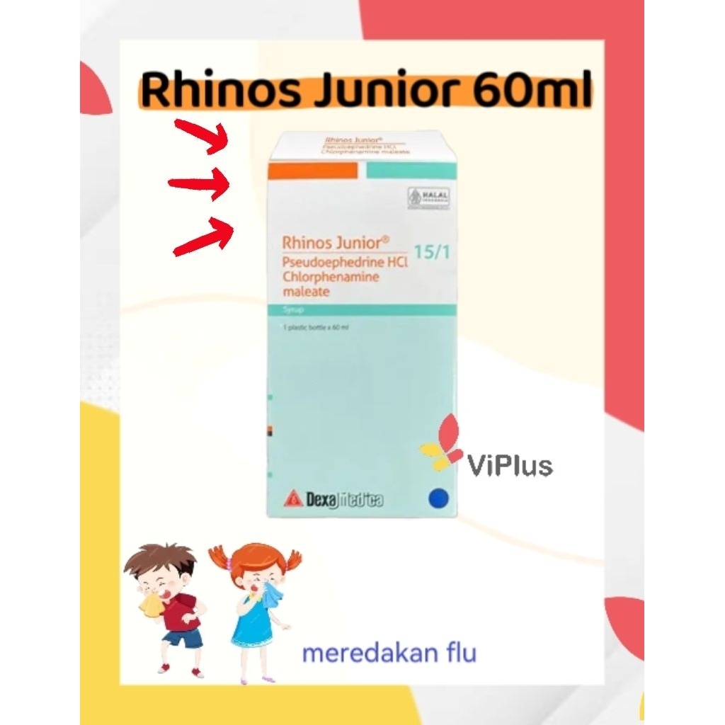 Jual Rhinos Junior syrup 60 ml | Shopee Indonesia