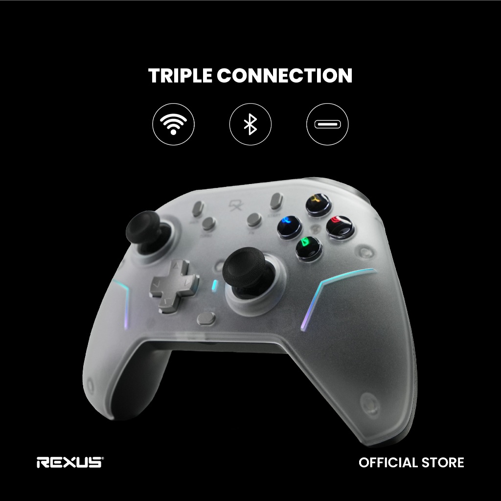 Jual Rexus Daxa Dyron AX9 Gamepad Wireless Gaming Controller - Hot ...