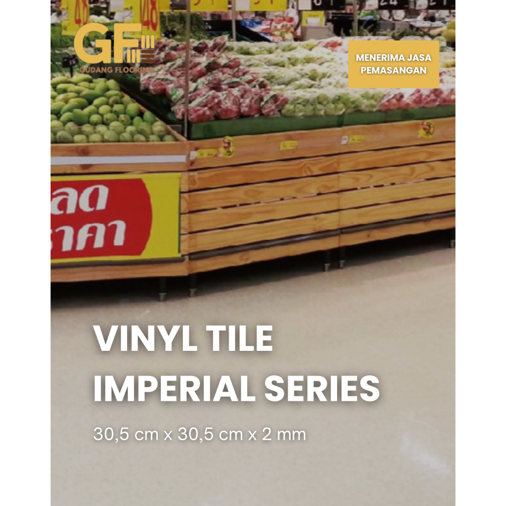 Jual Lantai Vinyl Tile IMPERIAL SERIES / TEBAL 2MM / Barang Berkualitas ...
