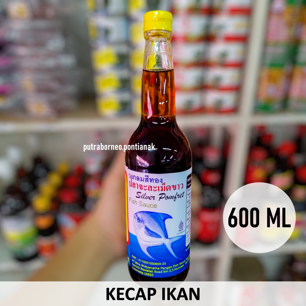 Jual Kecap Ikan Halal 600 ml Cap Bawal / Bumbu Kecap Asin Ikan / Fish ...