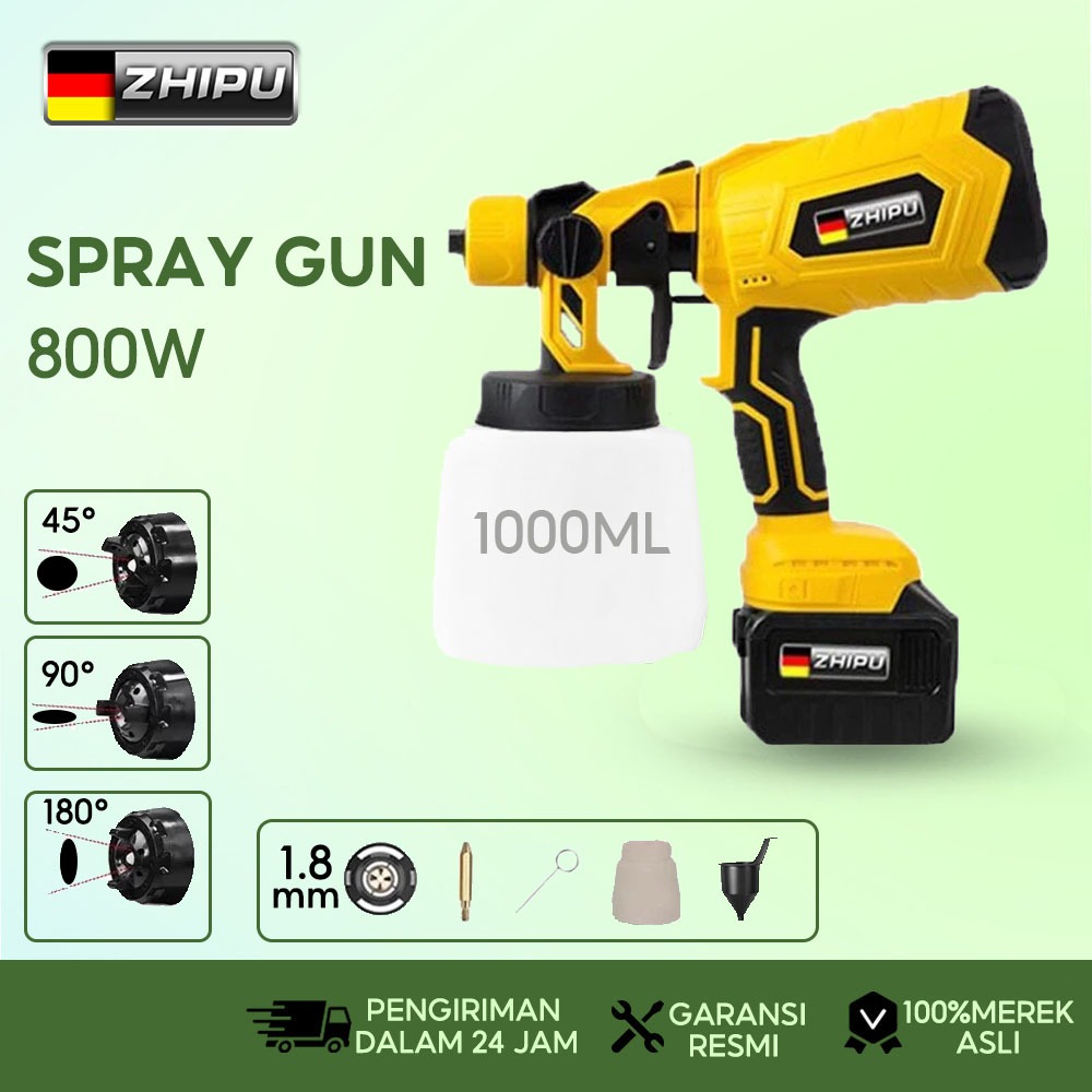 Jual ZHIPU Spraygun cat semprot 1000ml Semprot cat Alat cat semprot ...