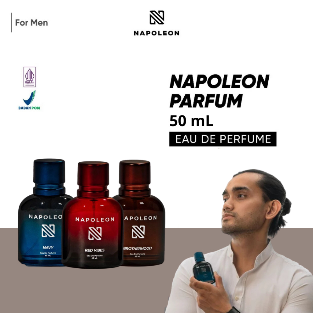Jual MFI - NAPOLEON Eau De Parfume Series | Netto 65 mL | Brotherhood ...