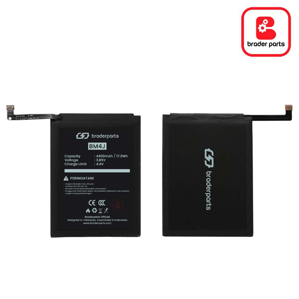 Jual BraderParts Baterai Battery BPBT-G02-000310 untuk Model ReMi Note 8 Pro BM4J | Shopee Indonesia